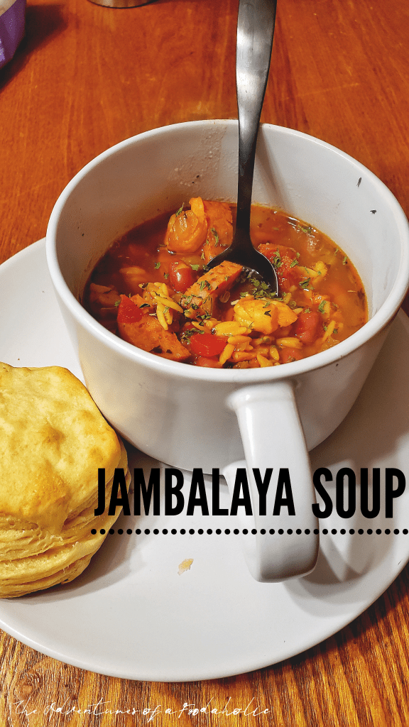 Jambalaya Soup – The Adventures of a Foodaholic